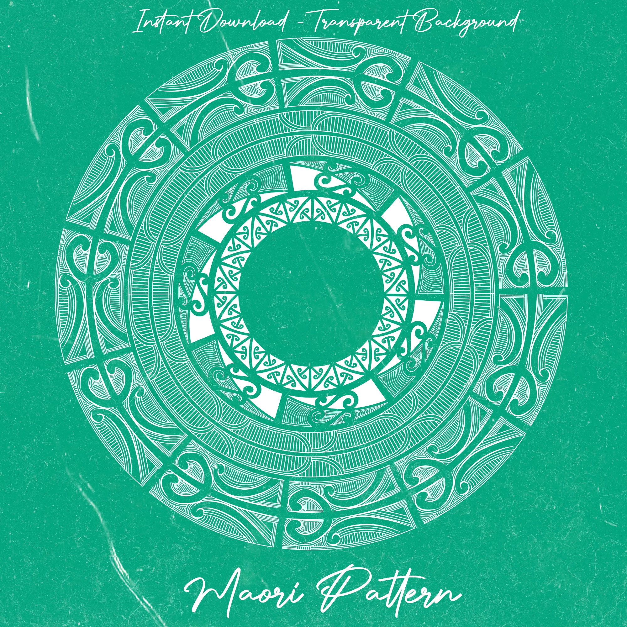 Maori Circle Pattern Design - Etsy