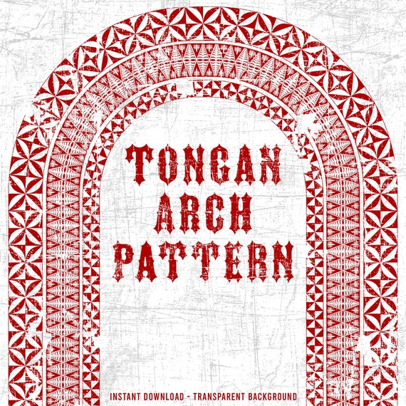 Tongan Arch Pattern - Etsy