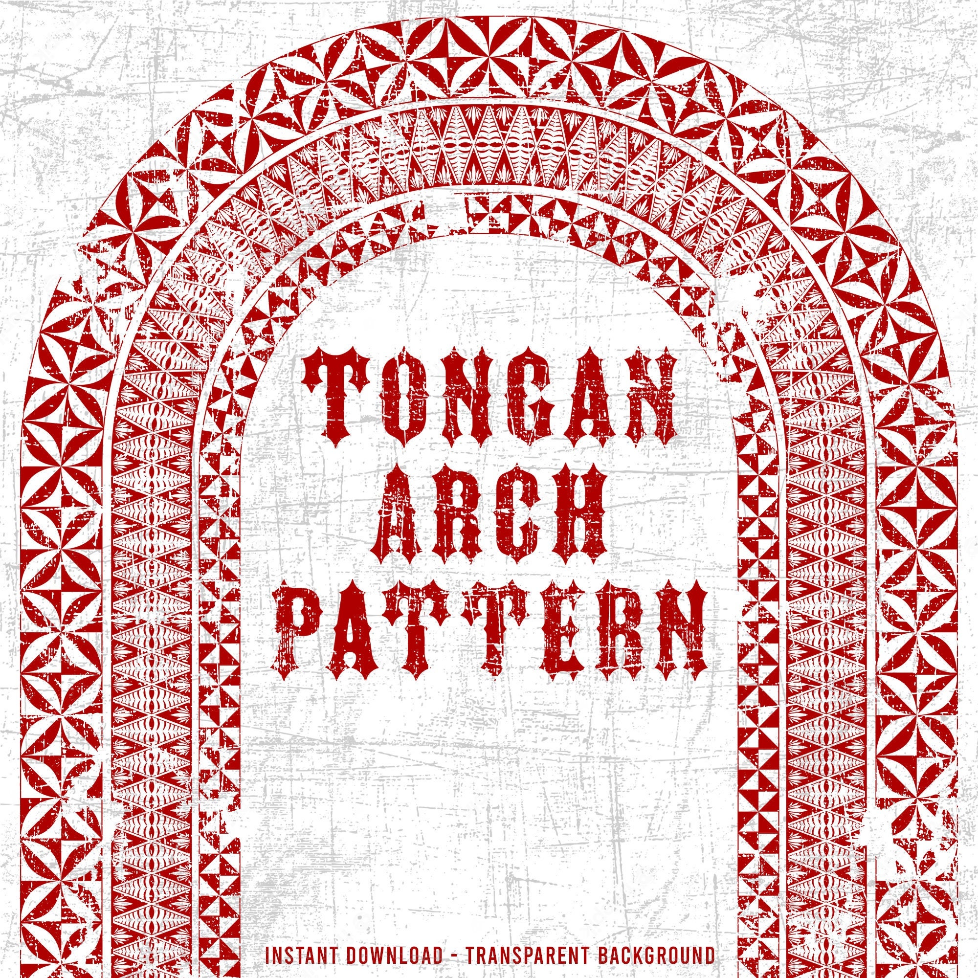 Tongan Arch Pattern - Etsy