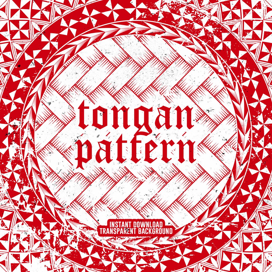 Tongan Circle Pattern Design - Etsy