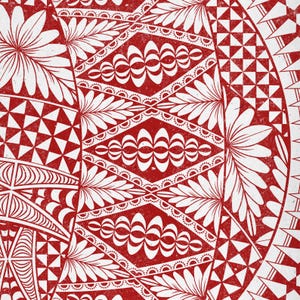 Tongan Pattern Banner - Etsy