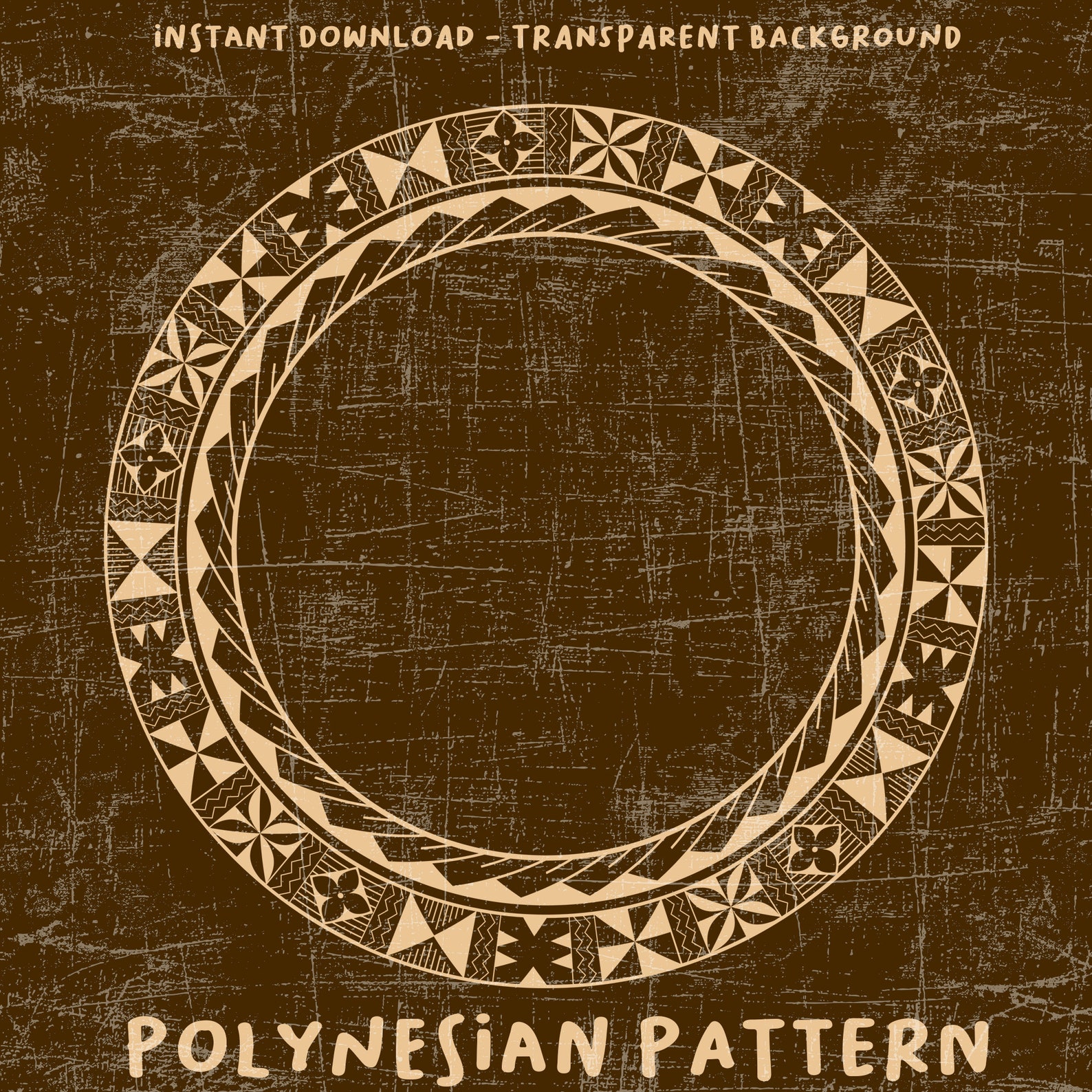Polynesian Circle Pattern - Etsy