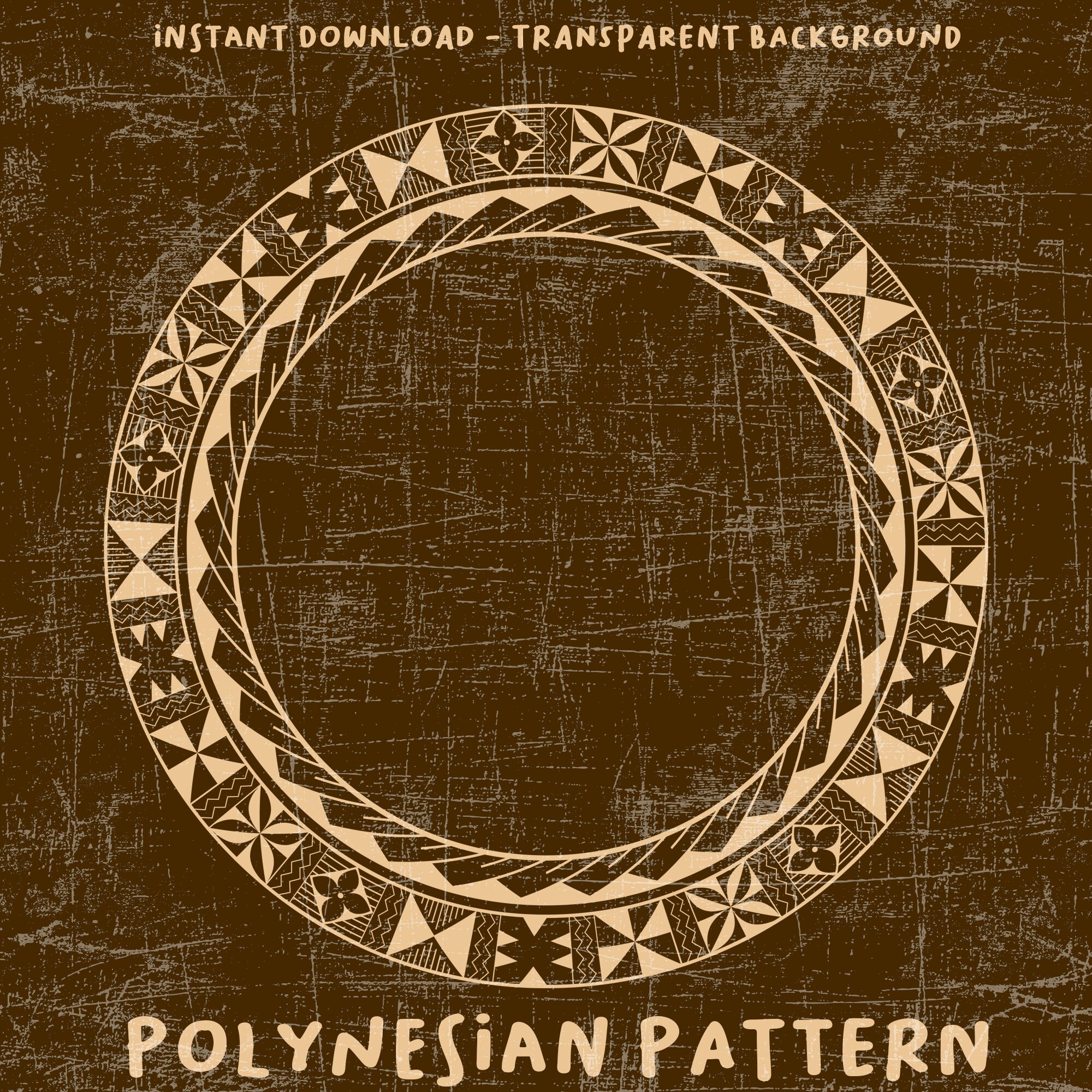Polynesian Circle Pattern - Etsy