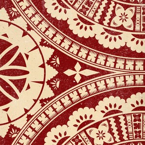 Fijian Pattern Banner - Etsy