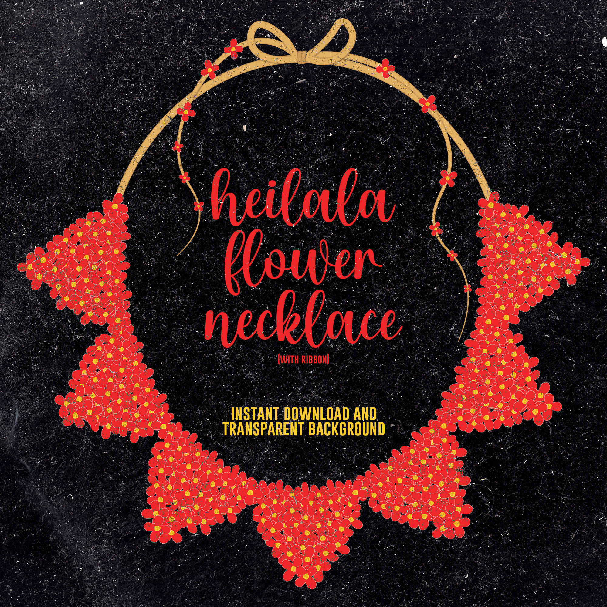 Tongan "heilala" Digital Wreath Design - Etsy