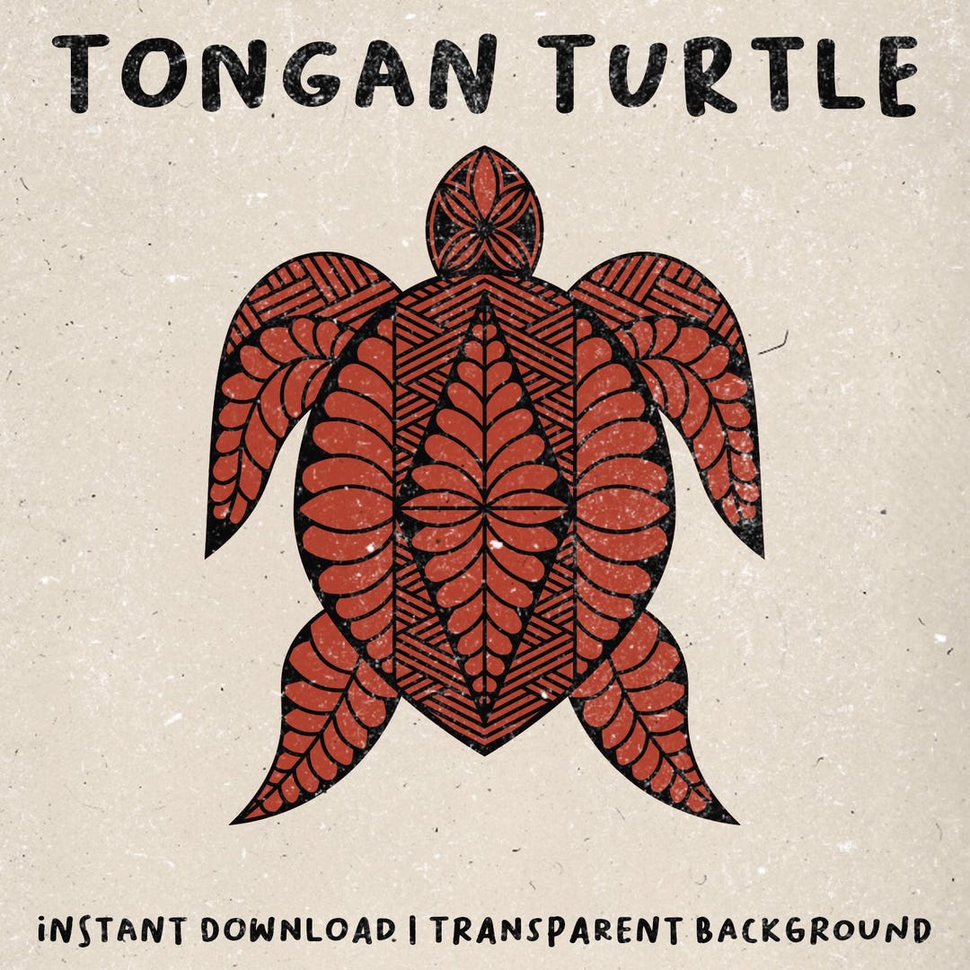 Tongan Turtle Design - Etsy