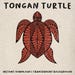 Tongan Turtle Design - Etsy