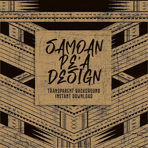 Samoan Pe'a Tatau Design - Etsy