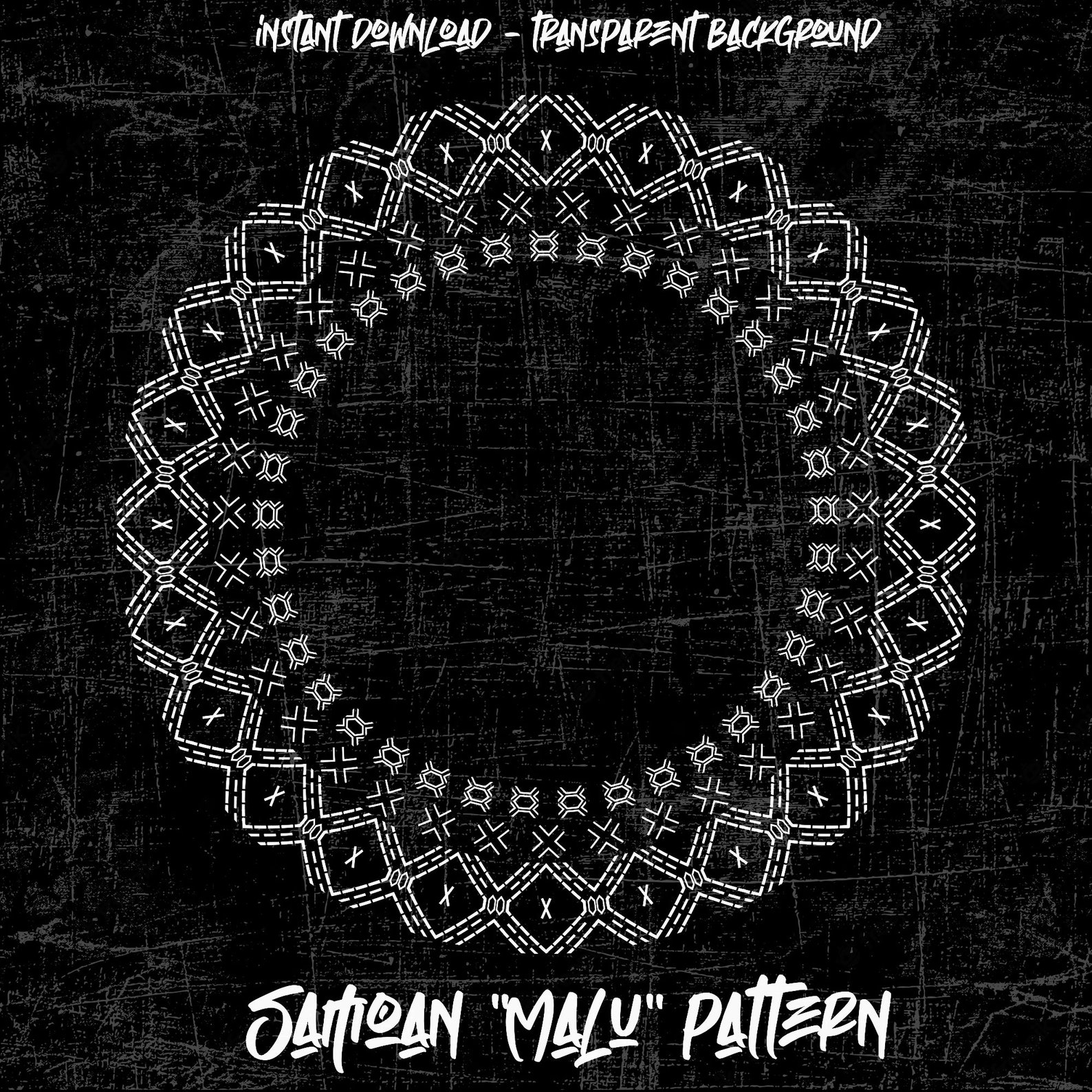 Samoan Circle Pattern "malu" Design - Etsy