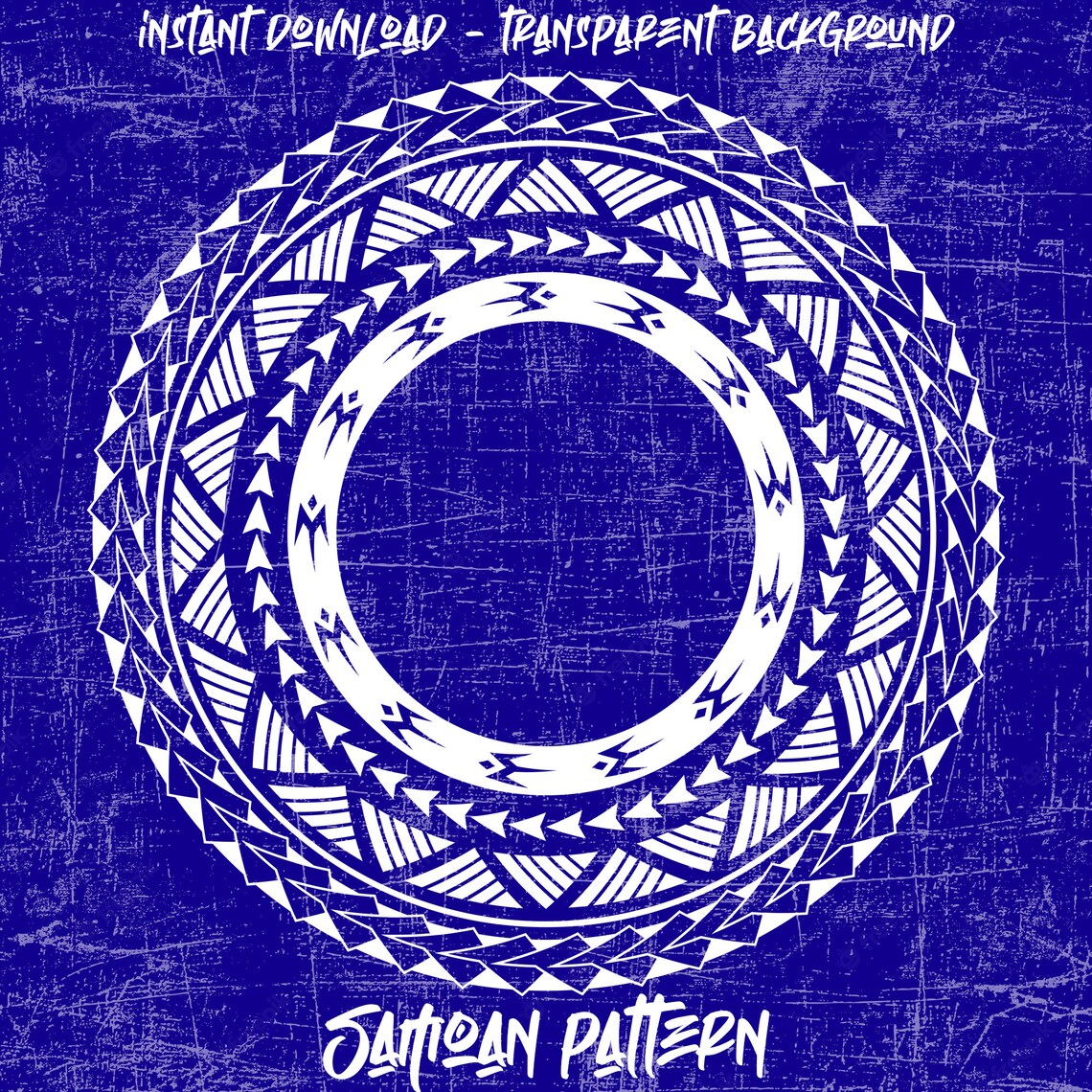 Samoan Circle Pattern Design - Etsy
