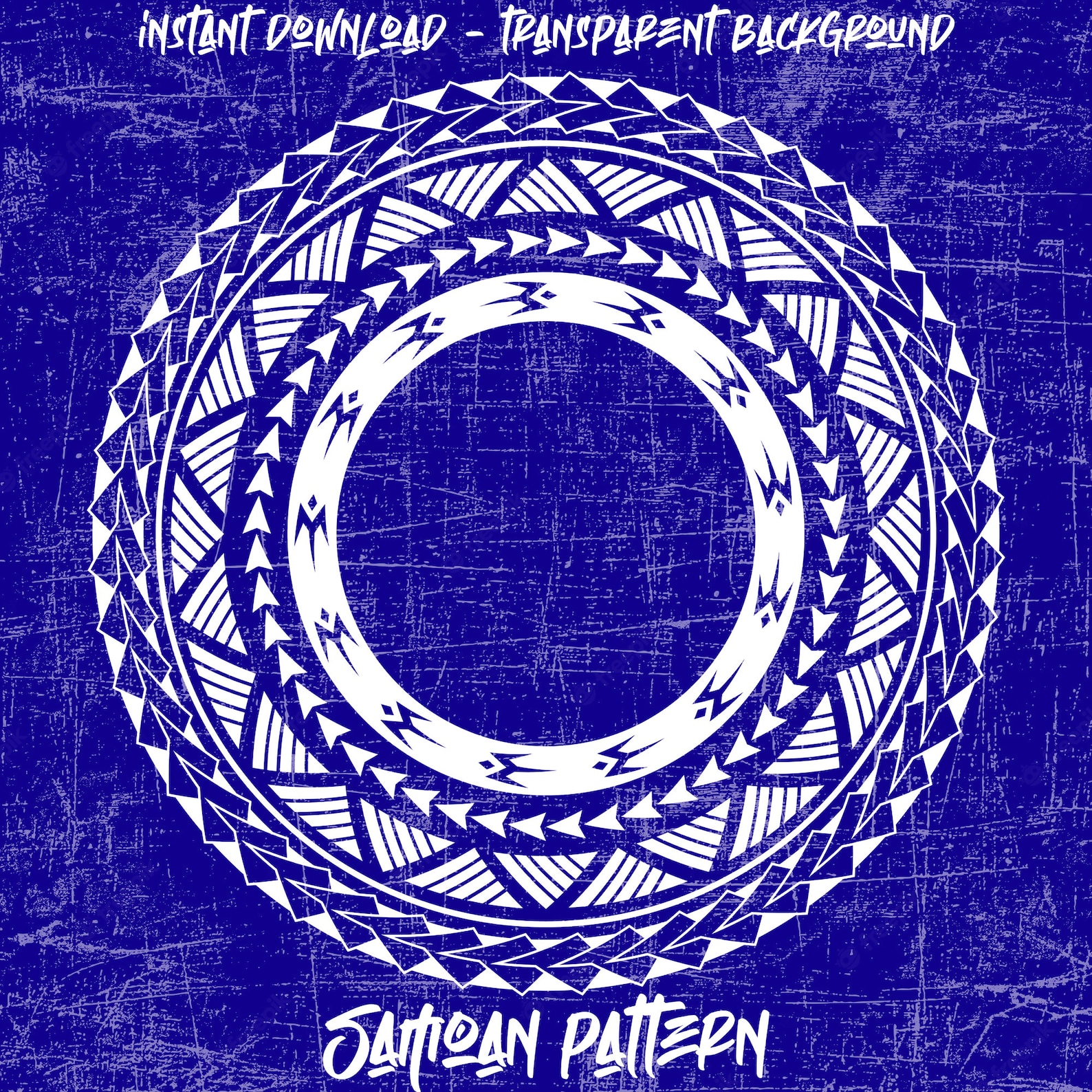 Samoan Circle Pattern Design - Etsy