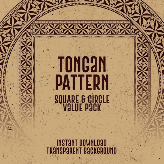 Tongan Pattern Design Pack - Etsy Australia