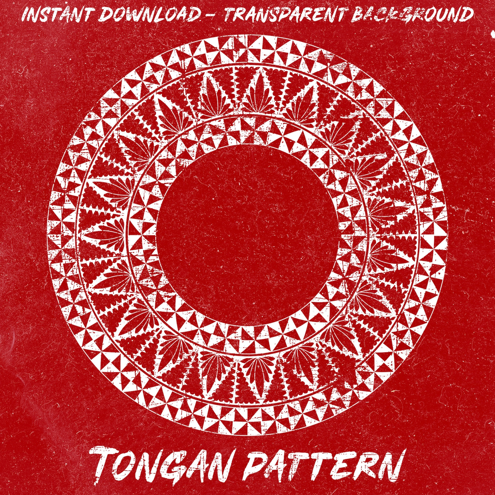 Tongan Circle Pattern Design - Etsy