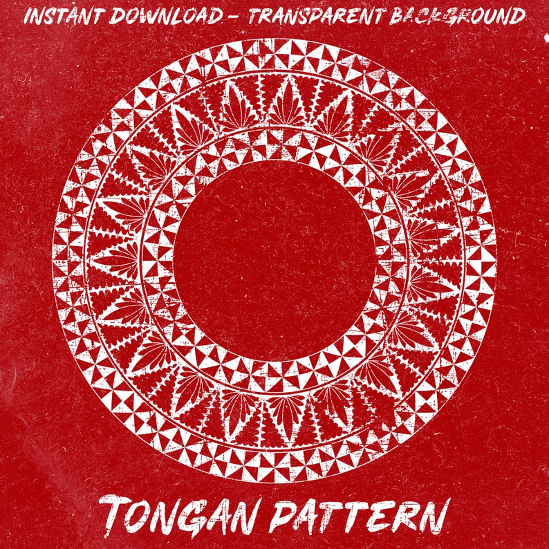 Tongan Circle Pattern Design - Etsy