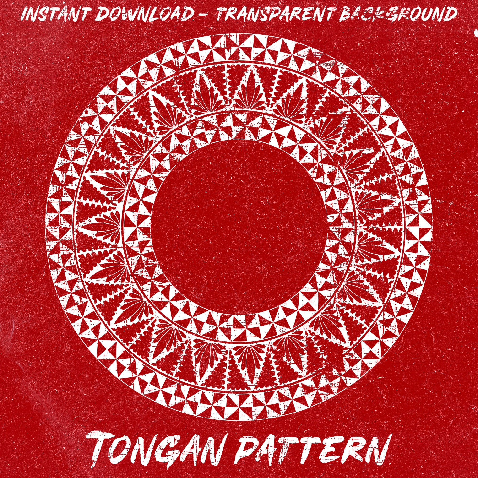 Tongan Circle Pattern Design - Etsy