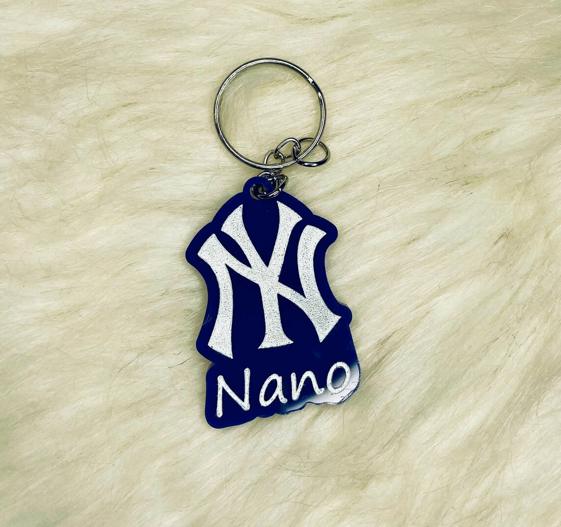 MLB Keychain/ Baseball Keychain/ Personalized Keychain - Etsy