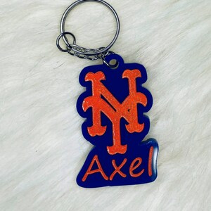 MLB Keychain/ Baseball Keychain/ Personalized Keychain - Etsy