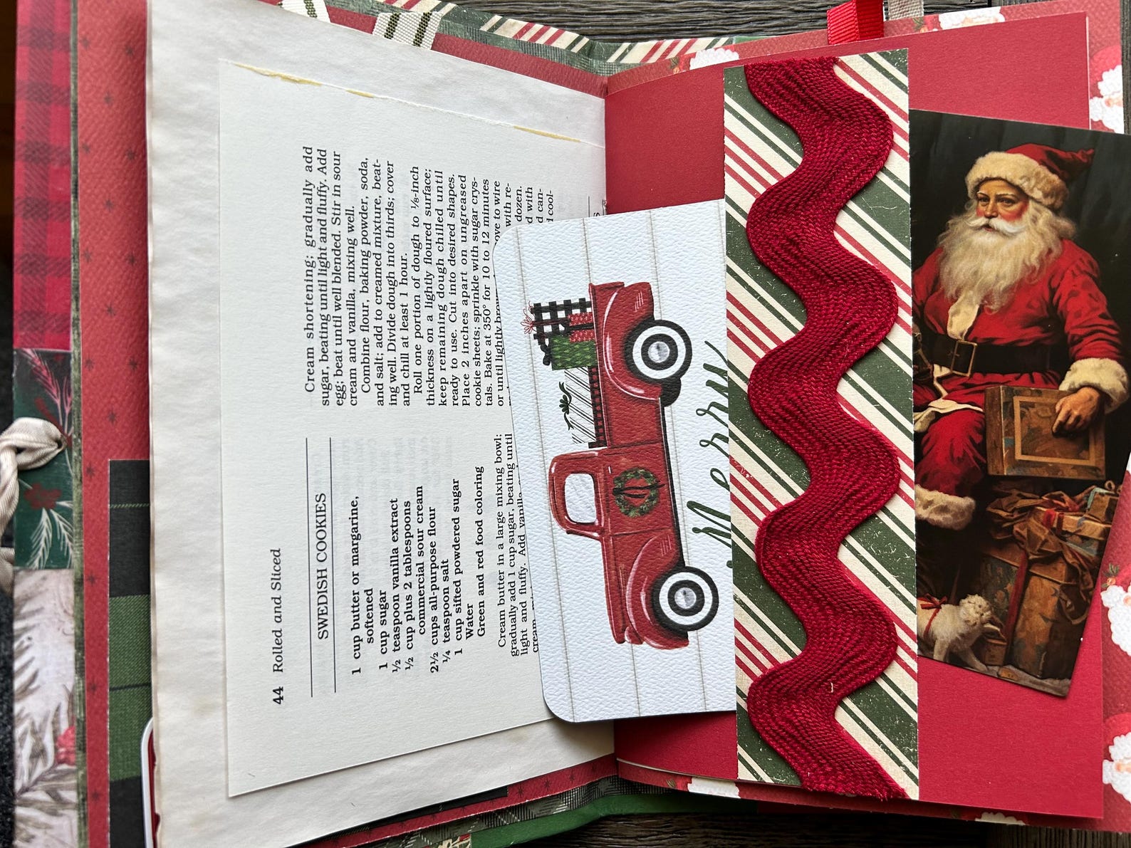 Christmas Themed “santa Claus” Journal - Etsy