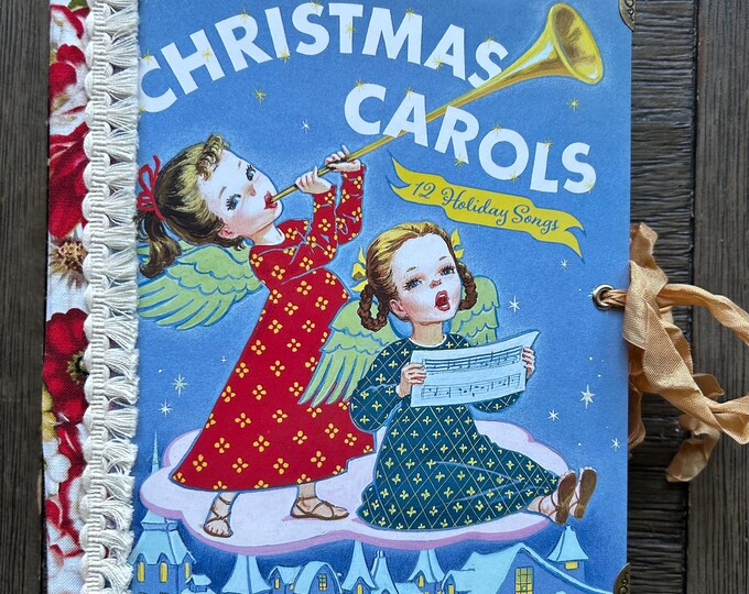Christmas Carols Little Golden Book Journal - Etsy