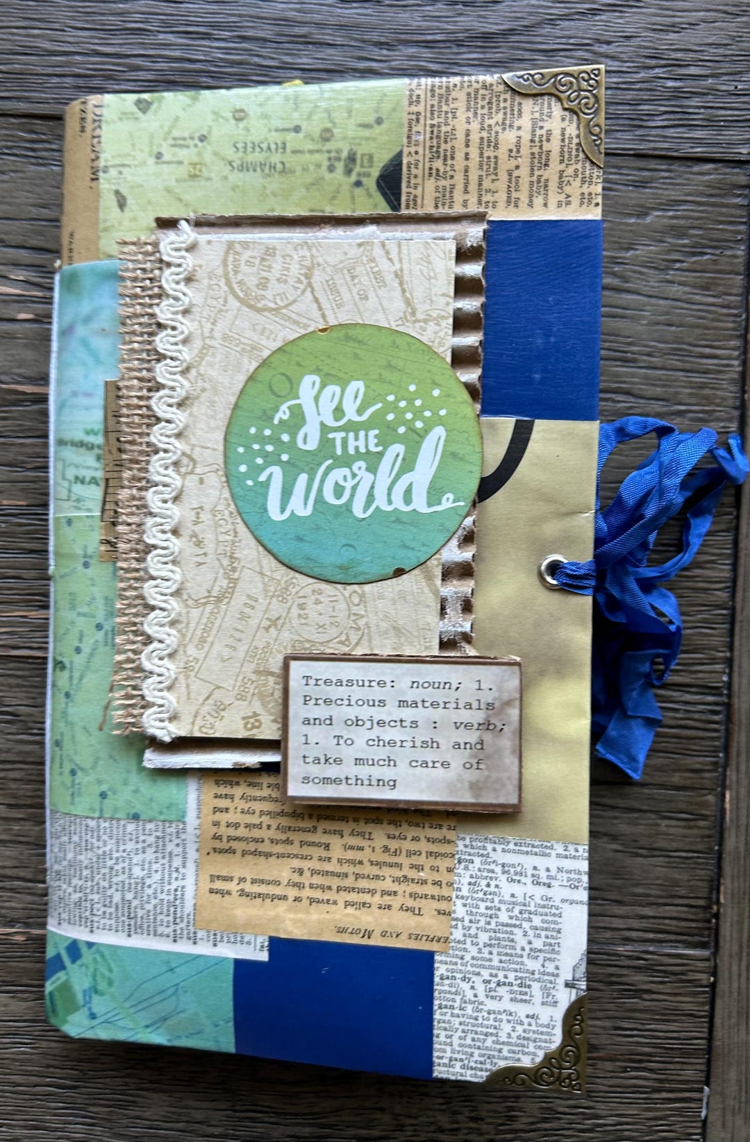 Travel Themed Junk Journal “treasure” - Etsy