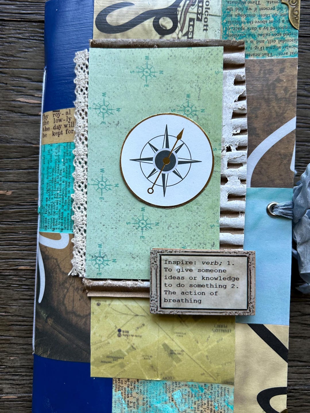 Travel Themed Junk Journal “inspire” - Etsy