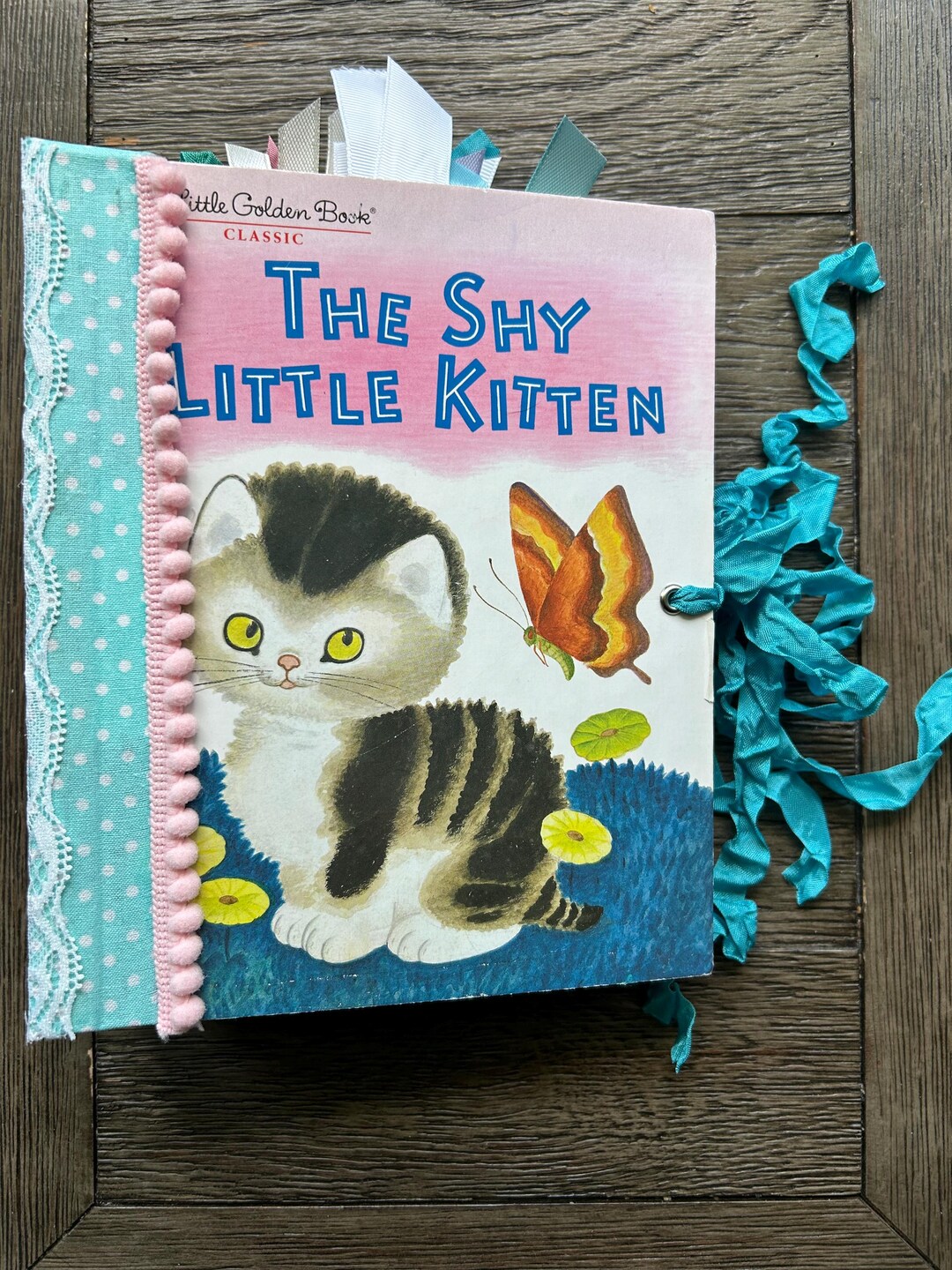 The Shy Little Kitten Little Golden Book Journal - Etsy