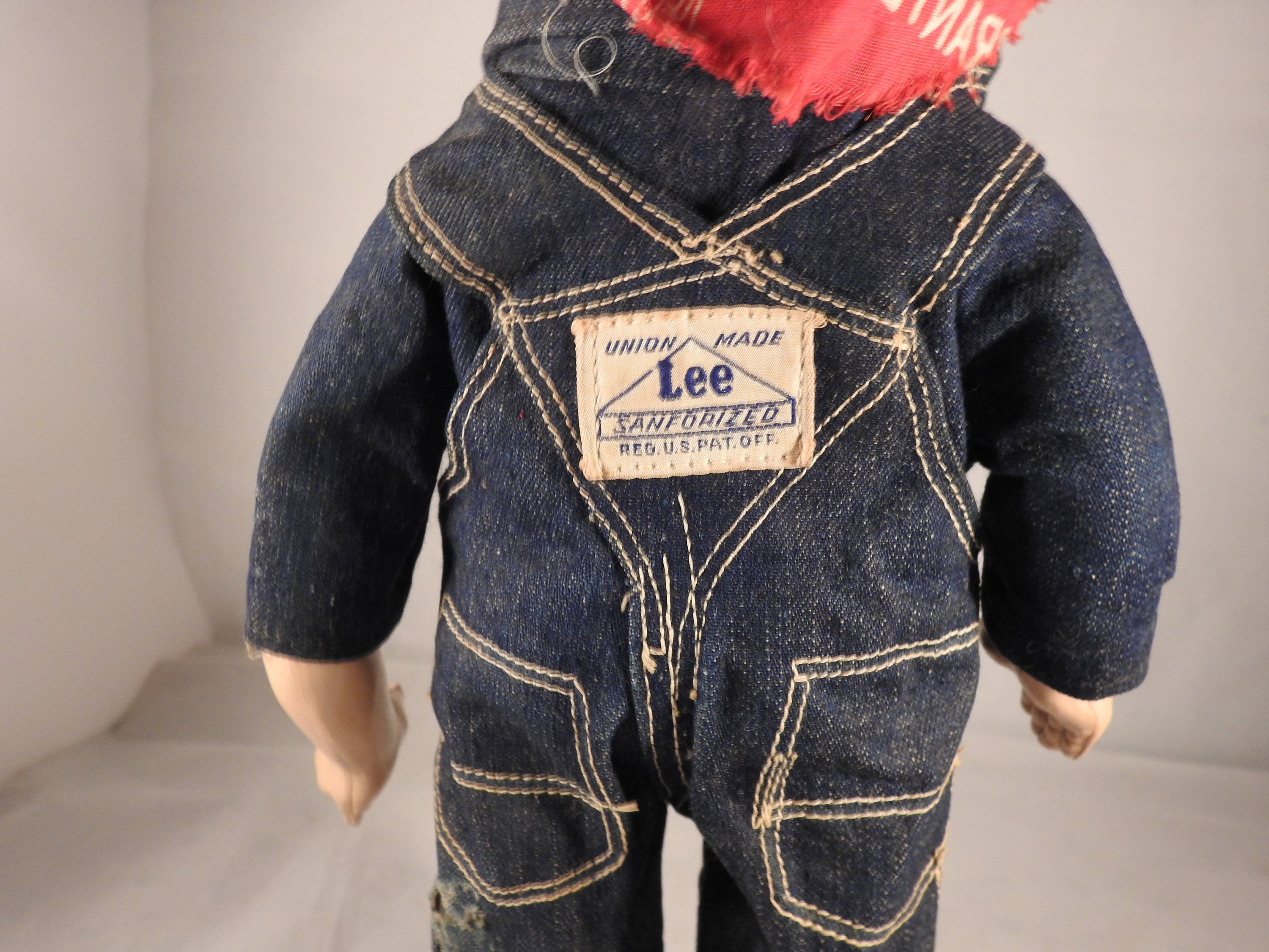 Vintage buddy Lee Advertising Doll, Hard Plastic, 13 Inches Tall - Etsy