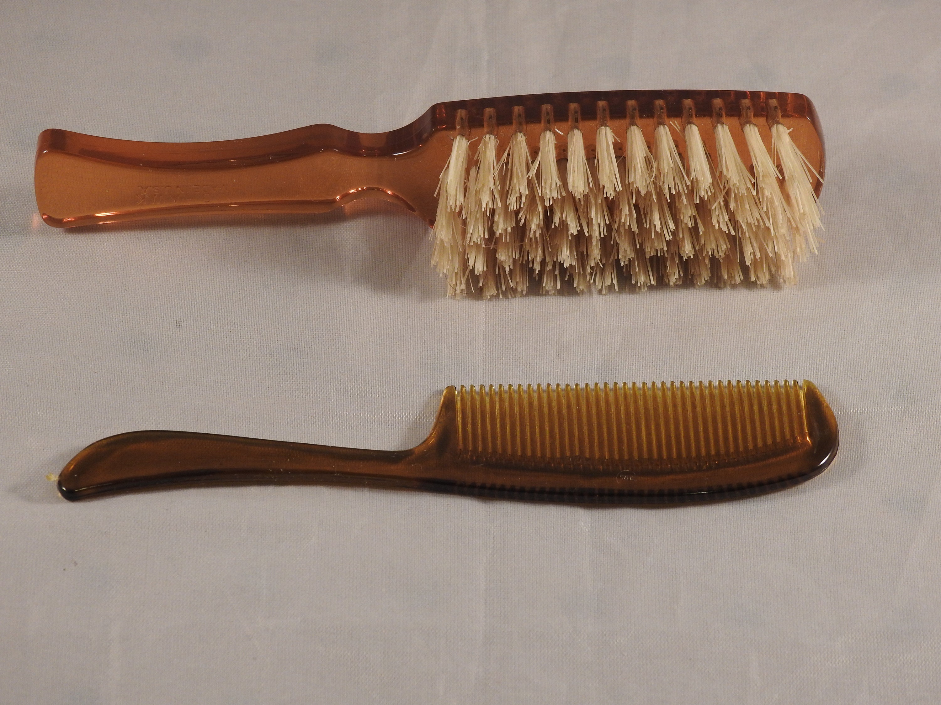 Vintage Mustache Comb and Boar Bristle Brush Set, by Mohawk for Men ...