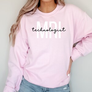 MRI Technologist Sweatshirt MRI Tech Sweater Graduation Gift Magnetic ...