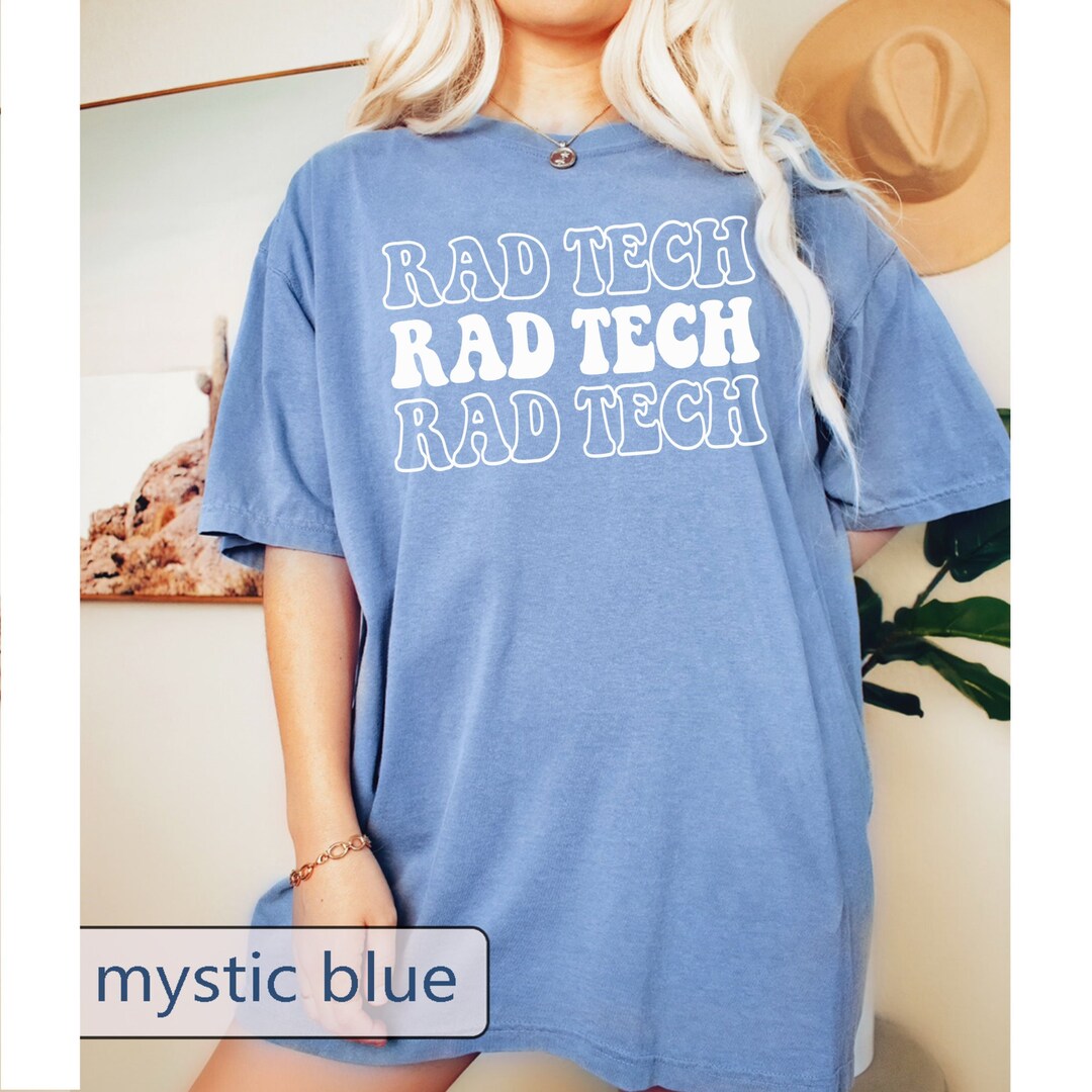 Rad Tech T-shirt Xray Tech Radiology Comfort Colors ® Retro Shirt ...