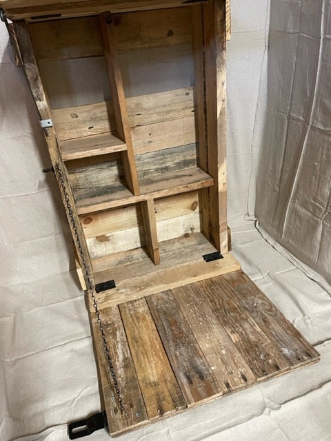 Pallet Wood Folding Minibar - Etsy