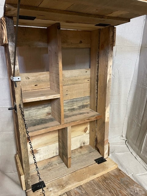 Pallet Wood Folding Minibar - Etsy
