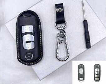 Leather Key Mazda - Etsy