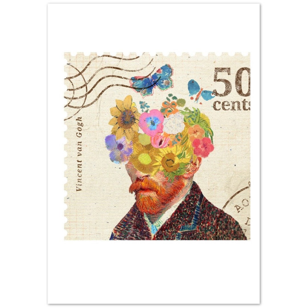 Van Gogh Stamp - Etsy