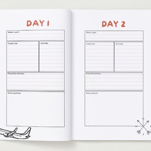 Children's Travel Journal- Instant Digital Download! - Etsy