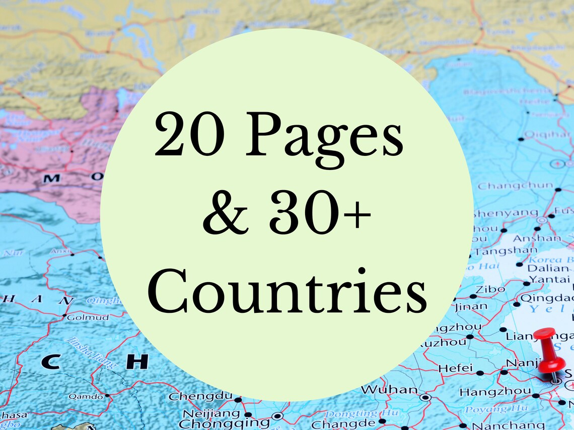 Passport Colouring in Book for Kids Downloadable PDF - Etsy