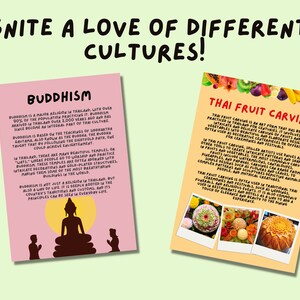 Thailand Activity Book for Kids- Downloadable PDF- Workbook for ...