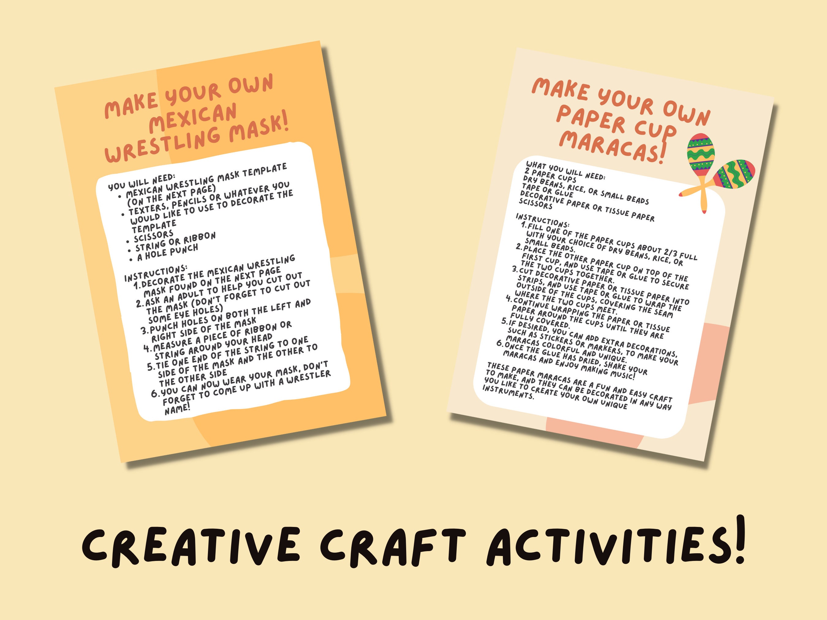 Mexico Activity Book for Children Downloadable PDF - Etsy