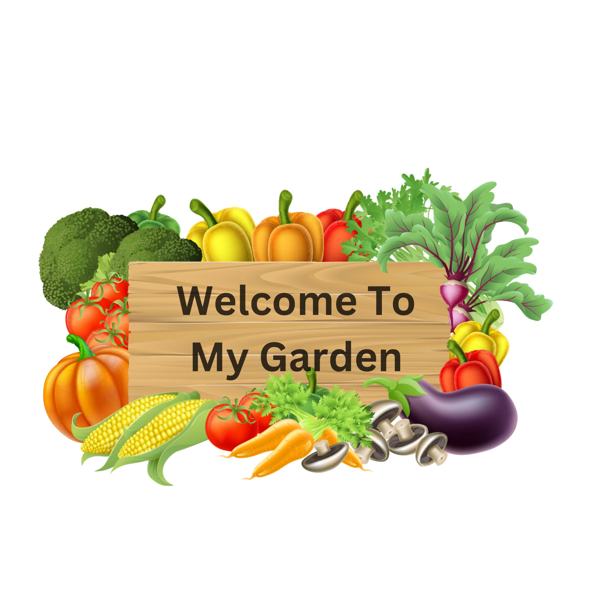 Garden Label SVG Bundle Plant Labels for Vegetable Garden Funny Plant ...