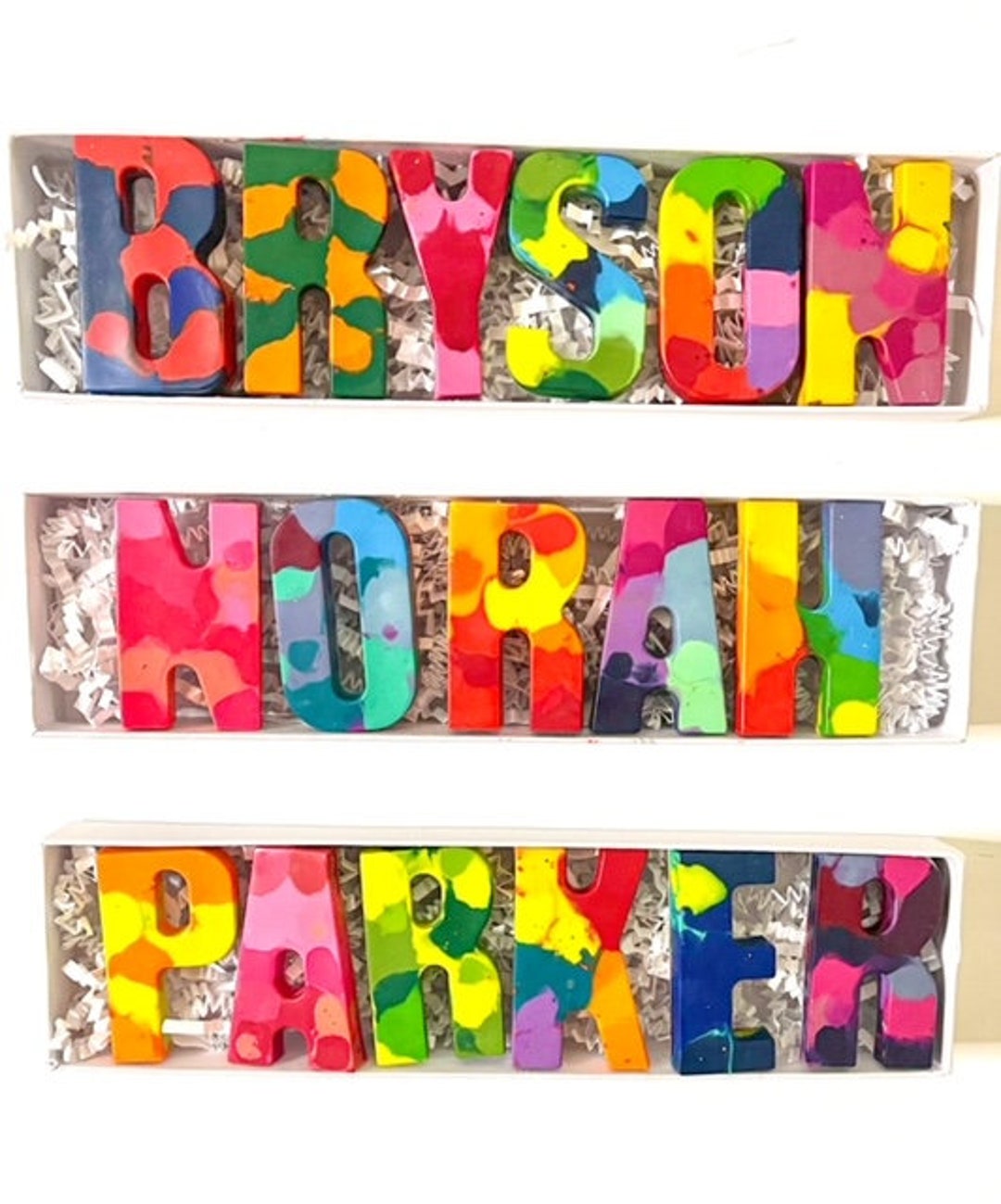 Personalized Crayon Name - Etsy