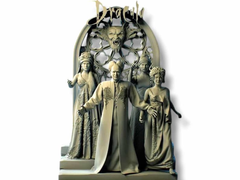 Dracula Diorama Full - Etsy