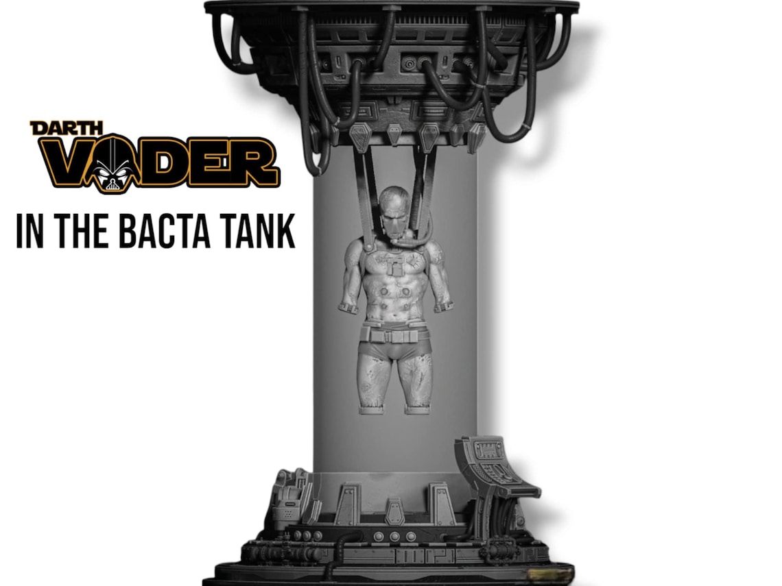 Darth Vader in the Bacta Tank - Etsy