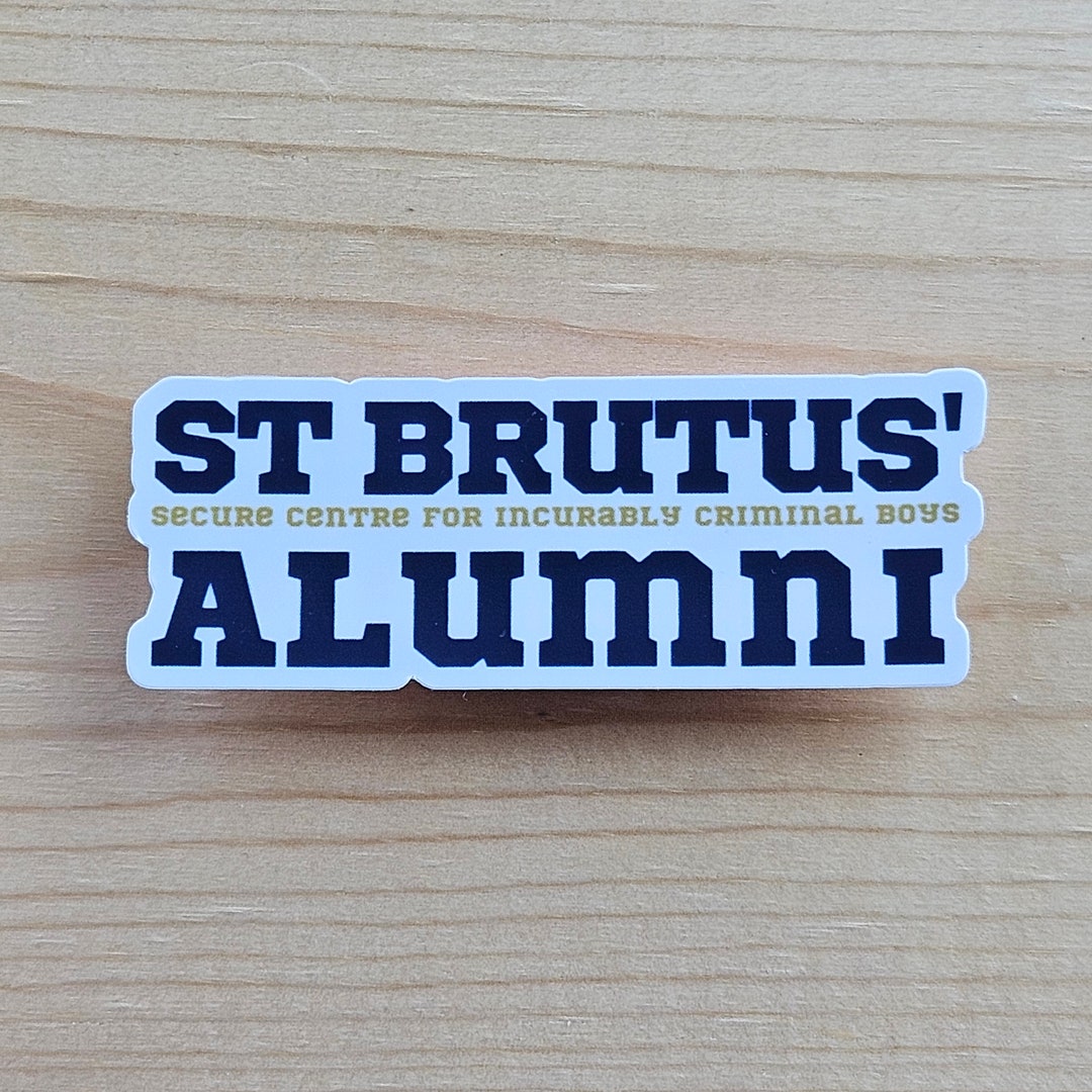 St. Brutus' Alumni Wizard School Book Nerd Nerdy - Etsy