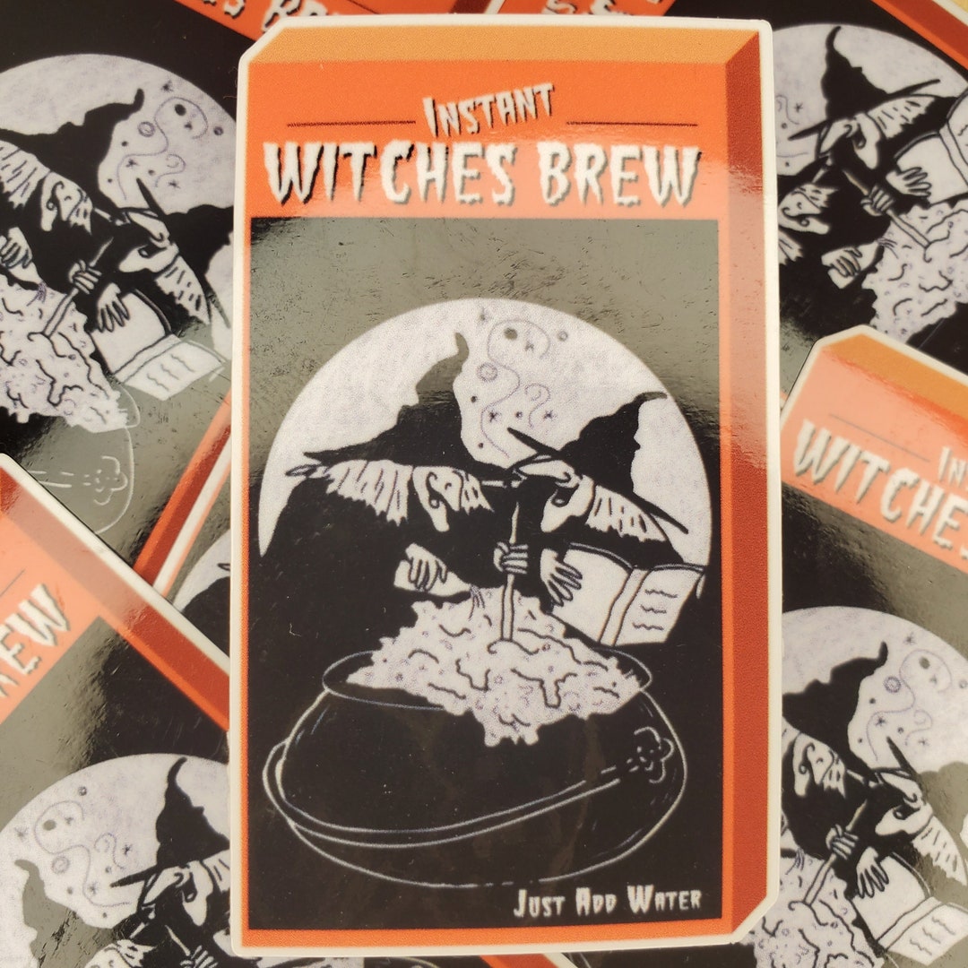 Halloweentown Instant Witches Brew Sticker Halloween Town, Spooky ...