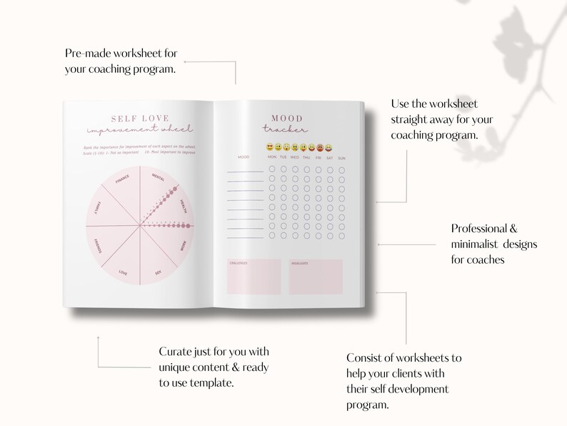 Self Esteem Worksheets, Self Love Worksheet, Confidence Workbook ...