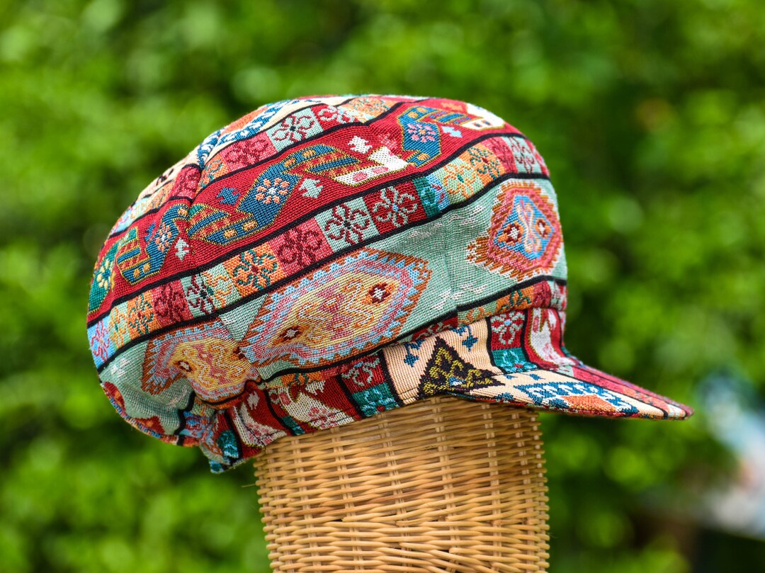 Rasta Hat, Dreadlock Hat, Jamaican Style Reggae Lover Hat, Boho Fabric ...
