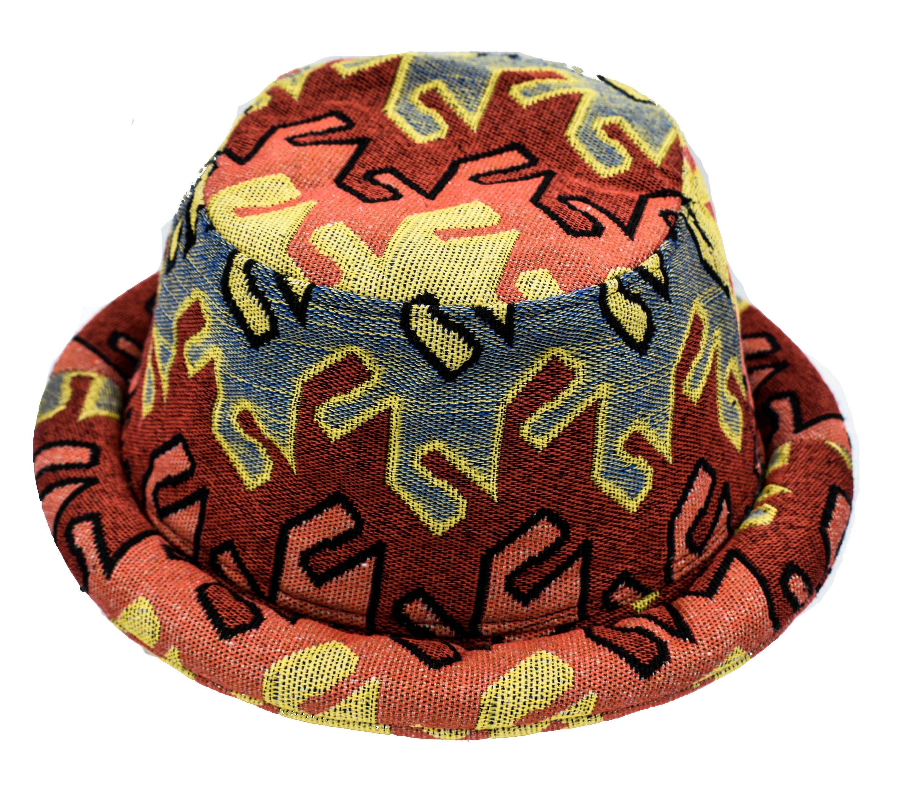 Hippie Bucket Hat Roll Brim Hat Boho Hat Thai Hat Festival - Etsy