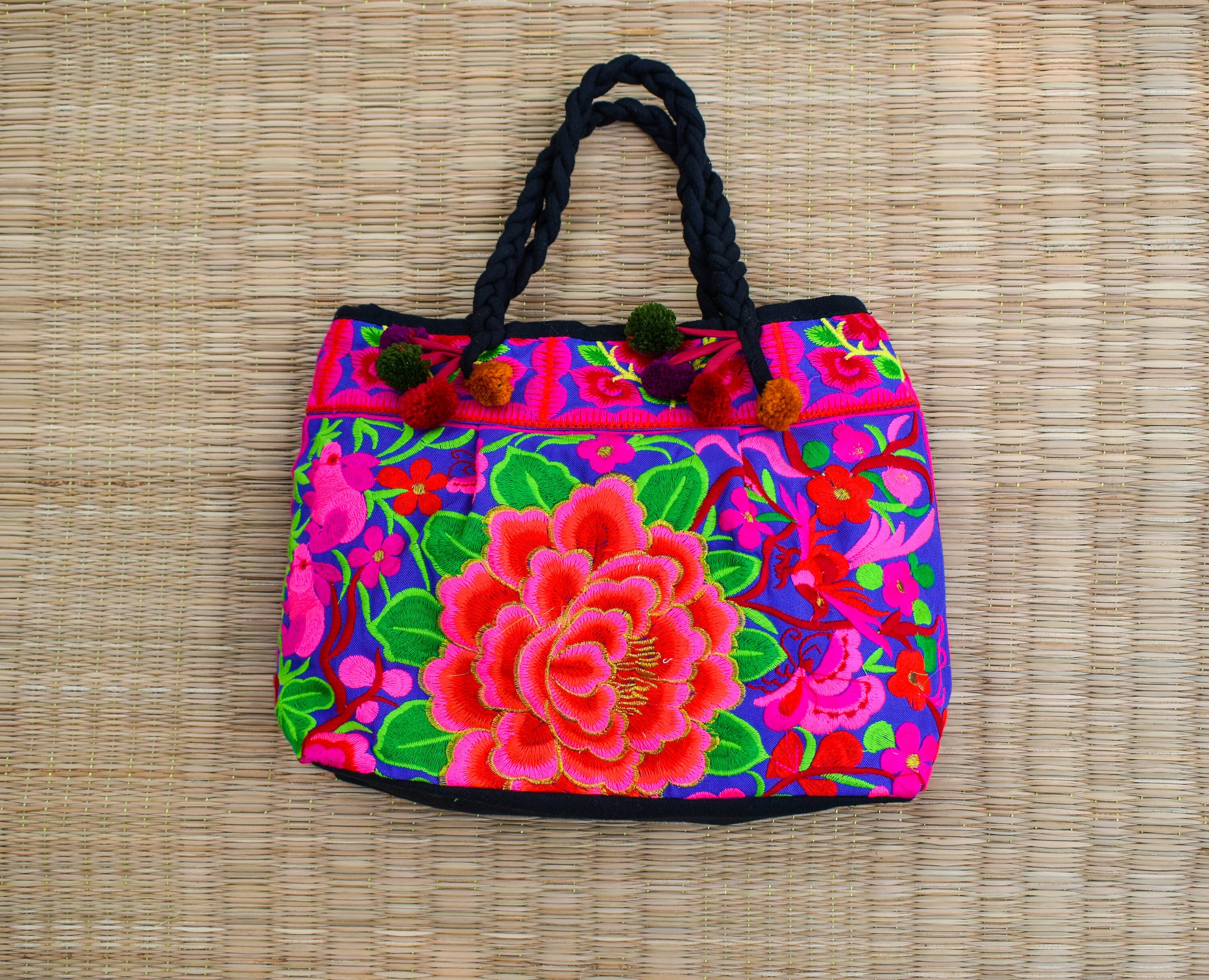 Embroidered Purse for Girls Hmong Handbag Ethnic Boho Purse - Etsy