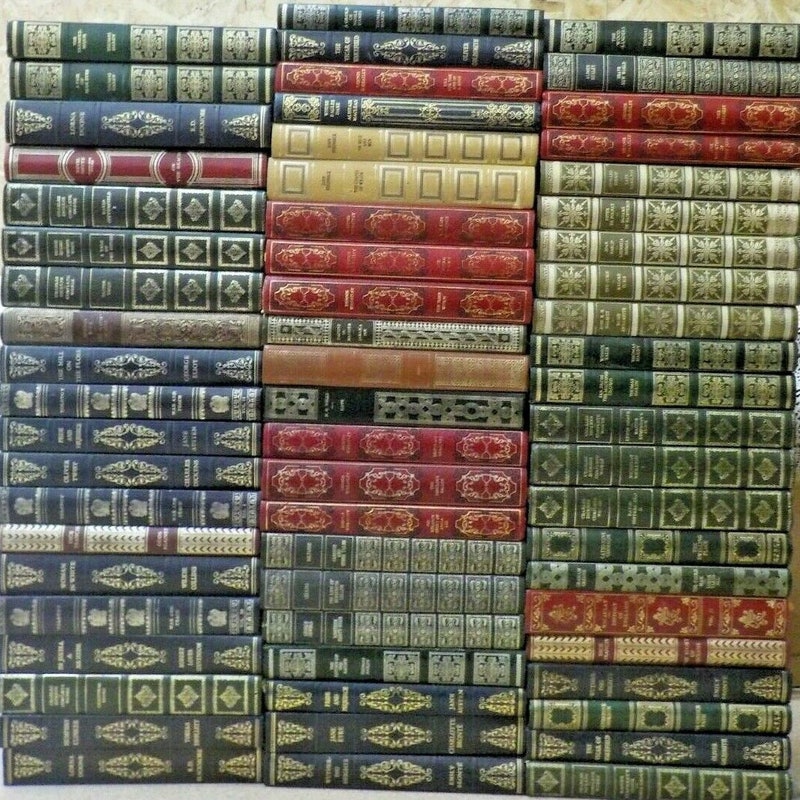 Leather Books Collection - Etsy UK