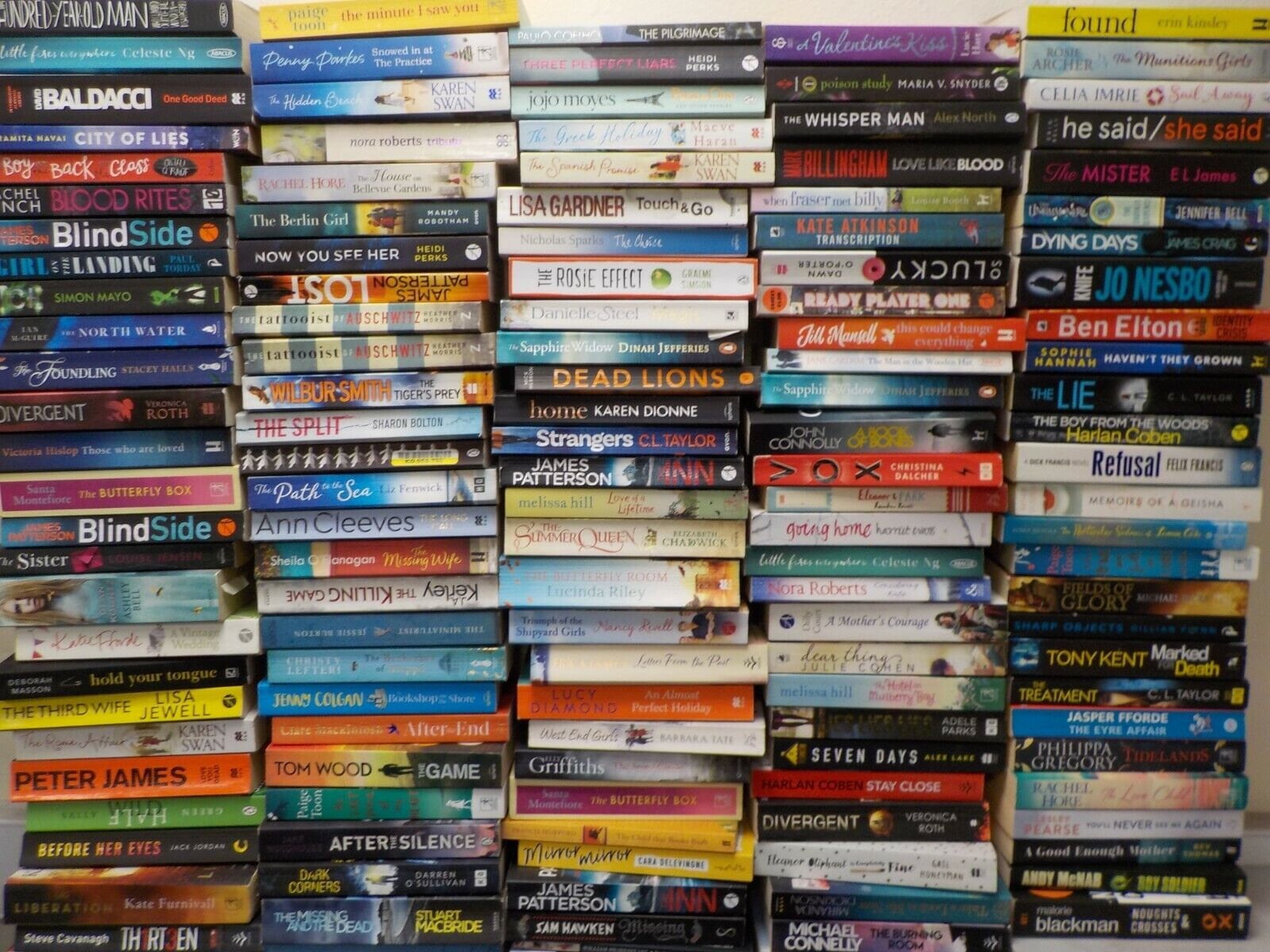 60 Adult Fiction Books! Great Quality Very Good Condition - Job Lot for ...